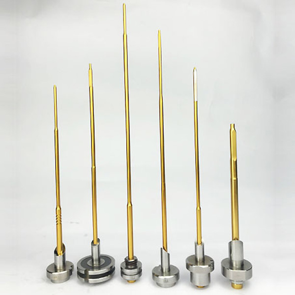Hot runner valve pins with Valve Seal Screw Set | ADA Precision