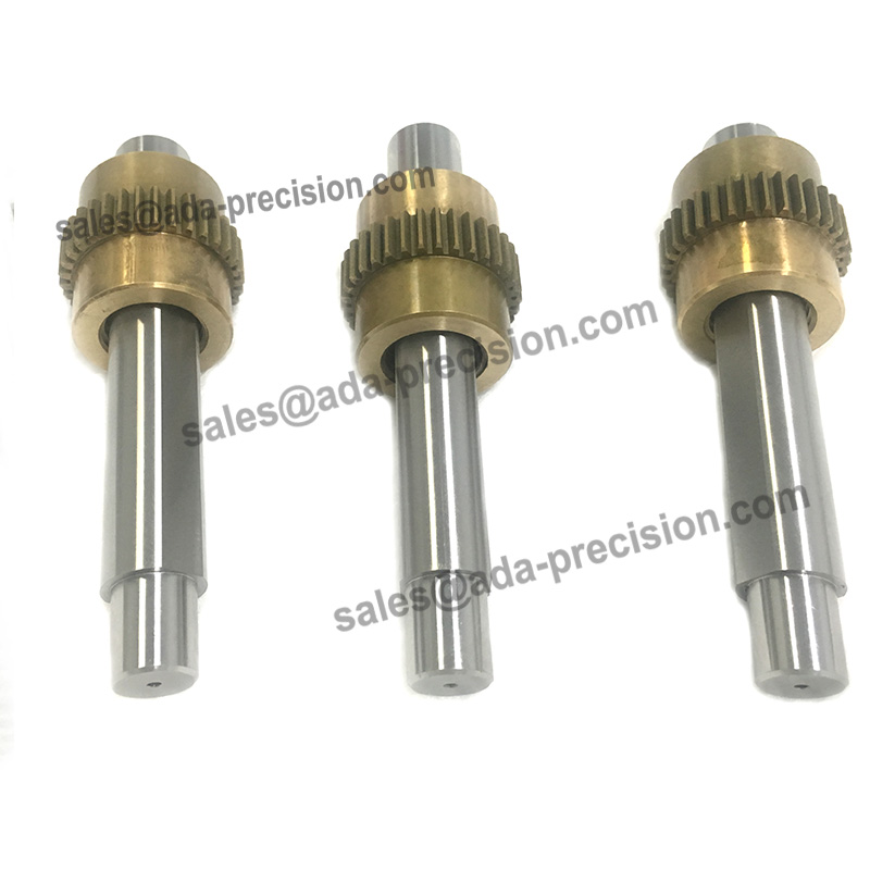 Plastic Cap Mold Cores with Thread and Gear | ADA Precision